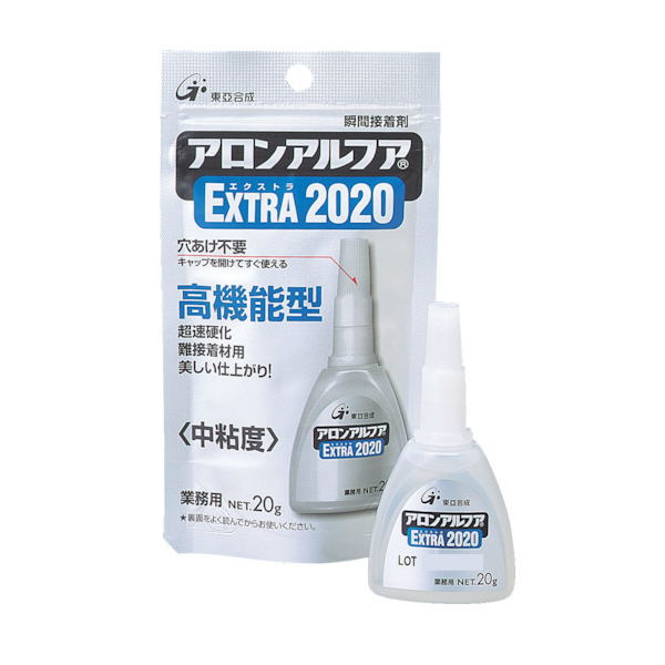 【楽天市場】東亜合成 アロンアルファ EXTRA 2020 20g 25本 アルミパック入：イーヅカ