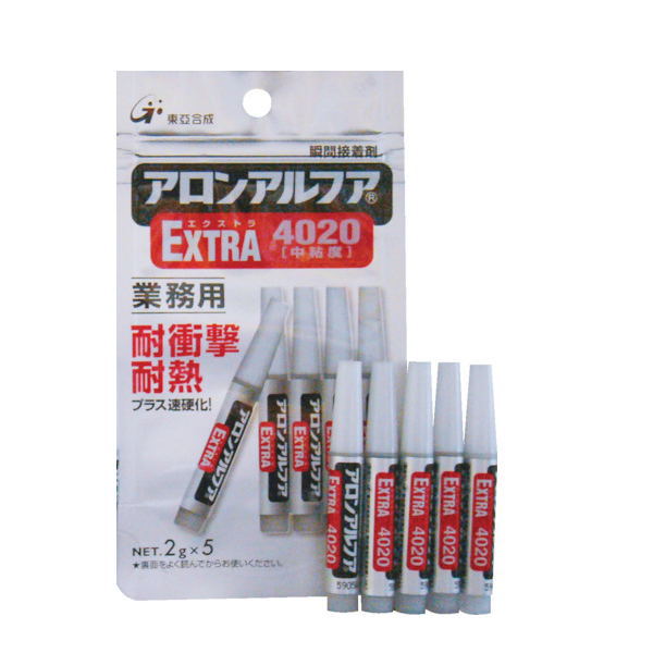 【楽天市場】東亜合成 アロンアルファ EXTRA 4020 10g（2g×5本） 25本入：イーヅカ