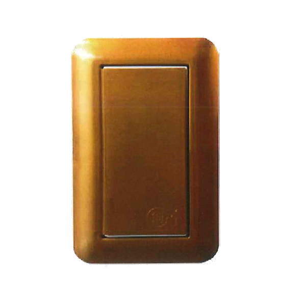 【楽天市場】Plapper 銅配合特殊プラスチック 照明スイッチカバー 1口 C-04P：イーヅカ