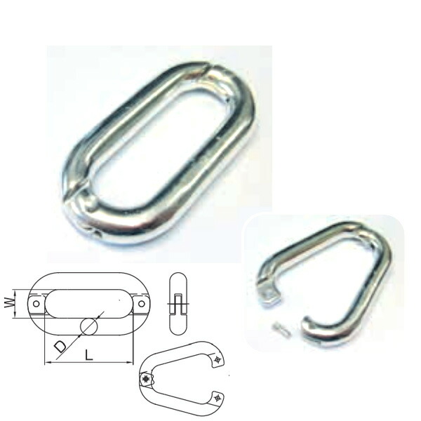 【楽天市場】ひめじや PNチェーンキャッチ（PAT.） PNCC-6.5 1個：イーヅカ