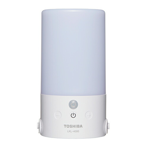 【楽天市場】東芝 センサー・調光機能付き LEDランタン LKL-4000(W) 1個：イーヅカ