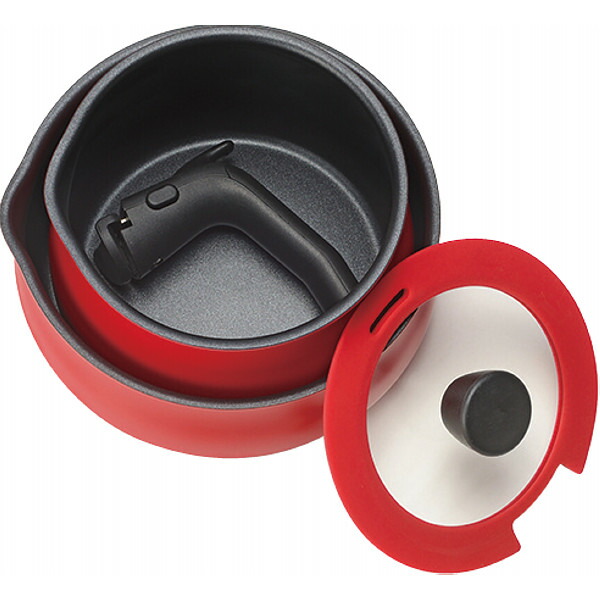 【楽天市場】トゥーメイ 着脱IH対応マルチセット（L） レッド RB-2814：イーヅカ