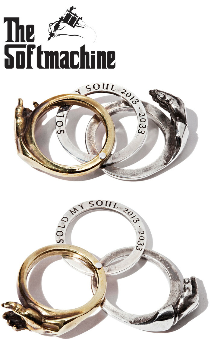 【楽天市場】SOFTMACHINE (ソフトマシーン) S.M.S RING(RING)【先行予約】【キャンセル不可】【SOFTMACHINE リング】：Interplay