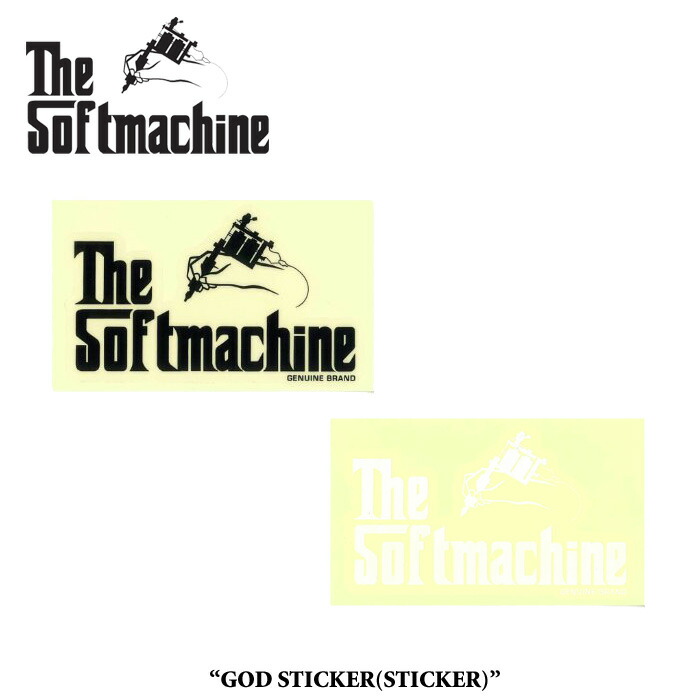 【楽天市場】SOFTMACHINE (ソフトマシーン)GOD STICKER (STICKER)【ステッカー】【タトゥー】【先行予約】【キャンセル不可】：Interplay