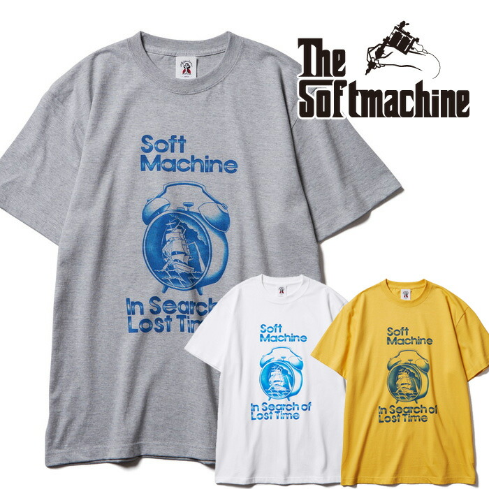 【楽天市場】SOFTMACHINE (ソフトマシーン)LOST TIME-T【Tシャツ】【ホワイト グレー イエロー タトゥー】【2024 AUTUMN&WINTER COLLECTION ...