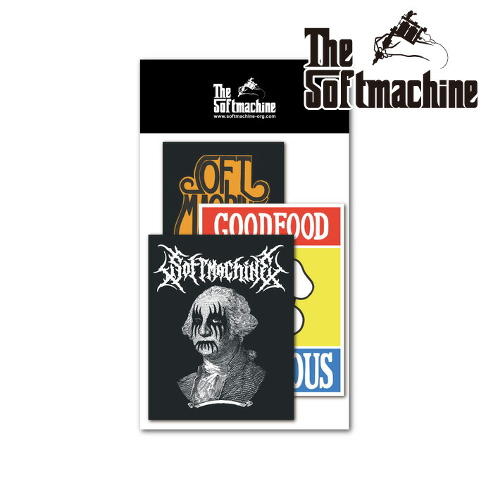 【楽天市場】SOFTMACHINE (ソフトマシーン)SM STICKER SET【ステッカーセット】【タトゥー おしゃれ】【2024 AUTUMN&WINTER COLLECTION新作 ...