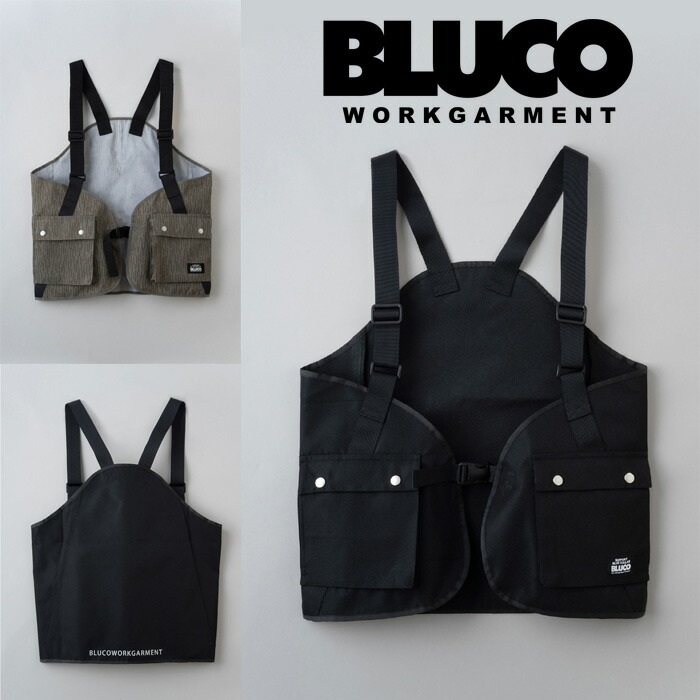 【楽天市場】BLUCO (ブルコ) UTILITY VEST -Solid-【ベスト】【1305-3A08】【2023 SPRING ...