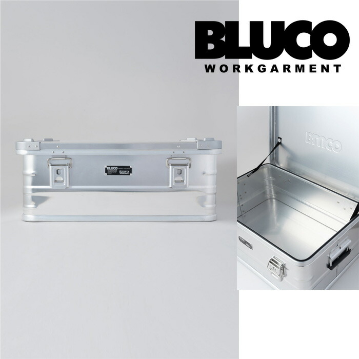 【楽天市場】BLUCO (ブルコ)ALUMINUM CONTAINER -46L-【コンテナボックス】【1424】【お取り寄せ商品 キャンセル ...