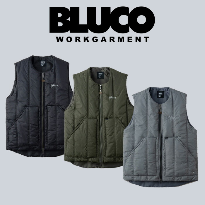 【楽天市場】BLUCO (ブルコ)CREW NECK QUILTING VEST 【ベスト】【145-35-008】【2024 FALL EXHIBITION】【お取り寄せ商品 キャンセル不可 ...