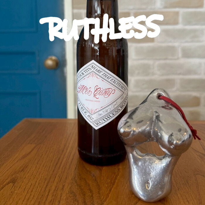【楽天市場】RUTHLESS (ルースレス)Mrs.CASEY BOTTLE OPENER【ボトルオープナー 栓抜き】：Interplay