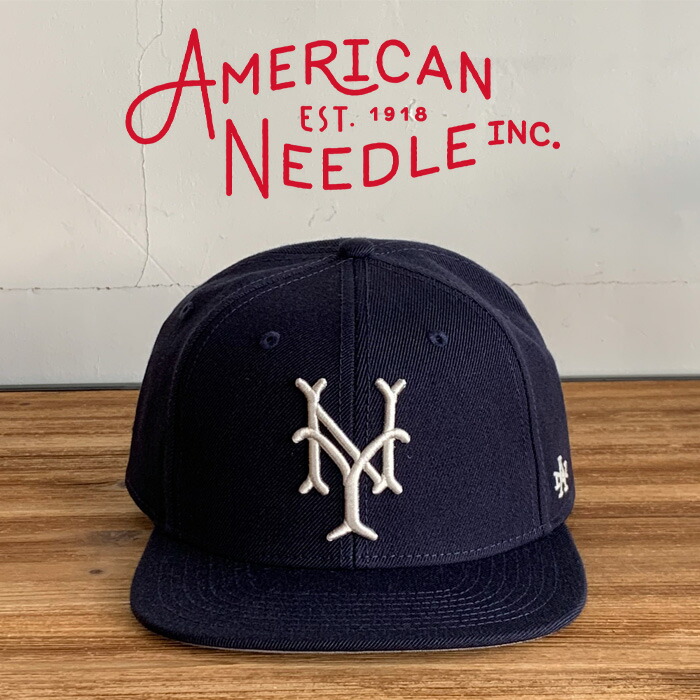 【楽天市場】AMERICAN NEEDLE (アメリカンニードル)NYC LOGO CAP - ARCHIVE 400 SERIES ...