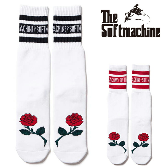 【楽天市場】SOFTMACHINE (ソフトマシーン)AFTER SCHOOL SOX (SOX)【ソックス 靴下】【ブラック レッド タトゥー】【2023SUMMER VACATION 新作 ...