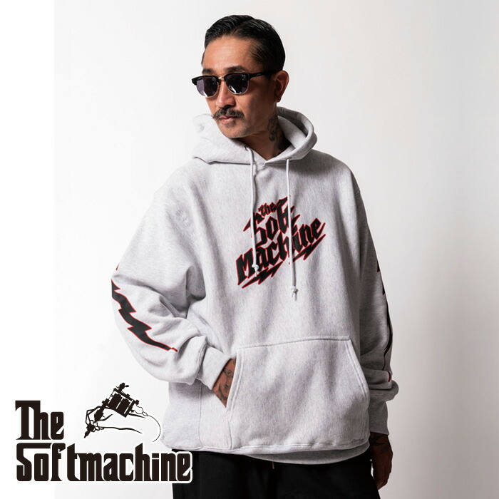 【楽天市場】SOFTMACHINE (ソフトマシーン)FLASH HOODED【パーカー】【ブラック グレー タトゥー】【2025 AUTUMN&WINTER 先行予約】【予約商品 キャンセル ...