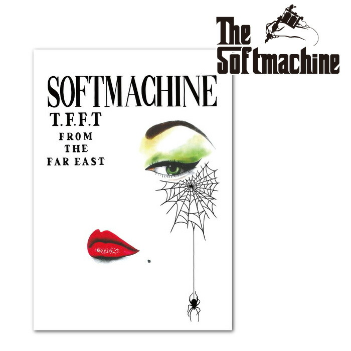 【楽天市場】SOFTMACHINE (ソフトマシーン)MAGAZINE POSTER【ポスター】【ホワイト A3 タトゥー】【2025 SPRING&SUMMER COLLECTION 新作 ...