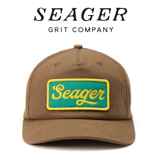 【楽天市場】SEAGER(シーガー)UNCLE BILL HEMP SNAPBACK BROWN【キャップ 帽子】【シーガー キャップ】【定番 ...