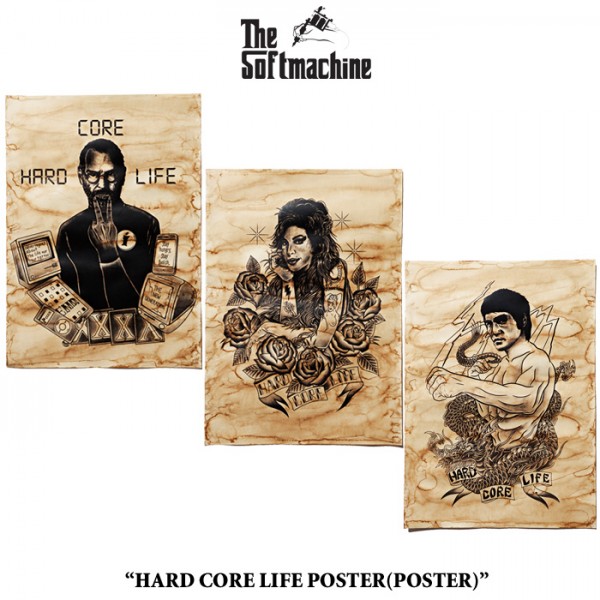 【楽天市場】【2013SPRING】SOFTMACHINE (ソフトマシーン) HARD CORE LIFE POSTER：Interplay