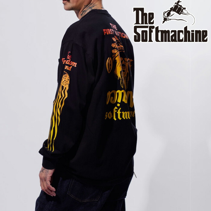 【楽天市場】SOFTMACHINE (ソフトマシーン)NATION L/S【Tシャツ 長袖】【ホワイト ブラック グレー タトゥー】【2025 SUMMER VACATION 先行予約】【予約 ...