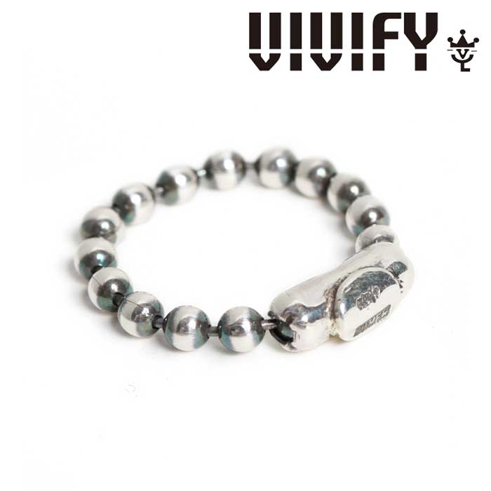 【楽天市場】VIVIFY(ヴィヴィファイ)(ビビファイ)Ball Chain Ring【VIVIFY リング】【VFR-170】【オーダーメイド ハンドメイド 受注生産】【キャンセル不可 ...