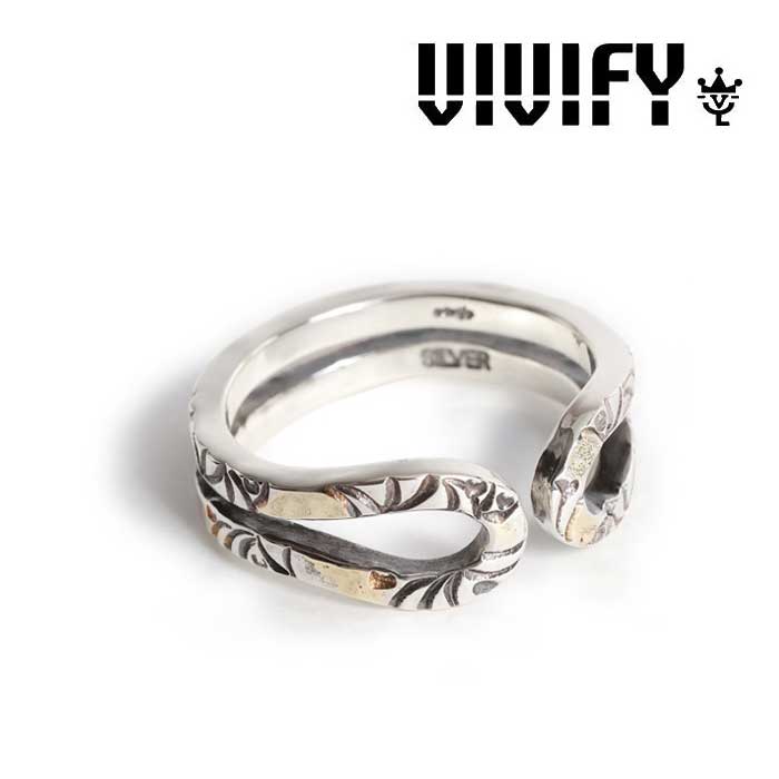 【楽天市場】VIVIFY(ヴィヴィファイ)(ビビファイ)Loopin' Ring/ Arabesque w/gold【VIVIFY リング】【VFR-163】【オーダーメイド ハンドメイド ...