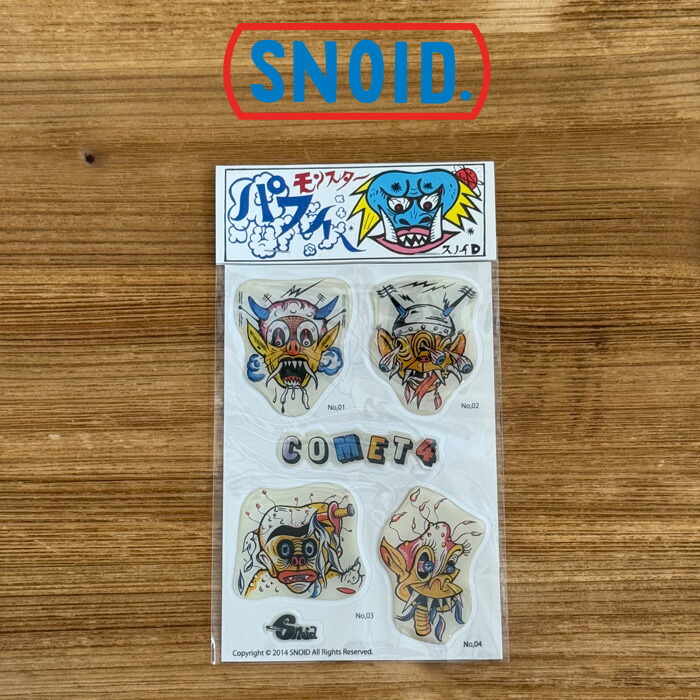 【楽天市場】SNOID(スノイド)COMET 4 STICKER 【ステッカー】【RAT HOLE STUDIO】：Interplay