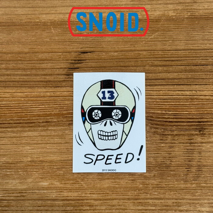 【楽天市場】SNOID(スノイド)SPEED! STICKER 【ステッカー】【RAT HOLE STUDIO】：Interplay