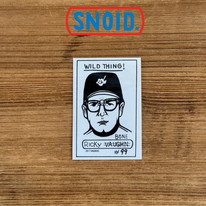 【楽天市場】SNOID(スノイド)WILD THING! STICKER 【ステッカー】【RAT HOLE STUDIO】：Interplay
