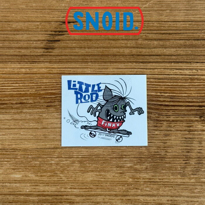 【楽天市場】SNOID(スノイド)LITTLE ROD STICKER 【ステッカー】【RAT HOLE STUDIO】：Interplay