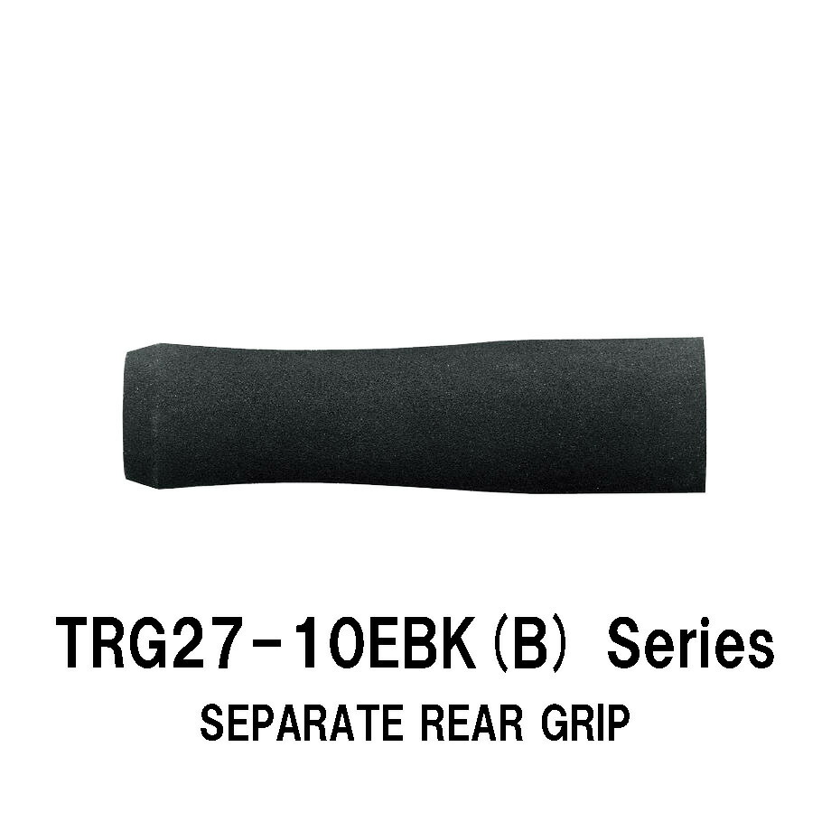 【楽天市場】TRG27-10EBK(B) series 内径12.0mm/15.0mm/17.0mm セパレート シェイプドリアグリップ EVAグリップ 全長100mm 外径27.0mm ...