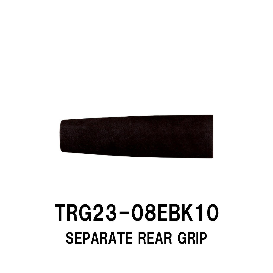 【楽天市場】TRG23-08EBK10 セパレートリアグリップ EVAグリップ 全長80mm 外径23.0mm 内径10.0mm 砲弾型 セパレート用 パイプシート ジャストエース ...