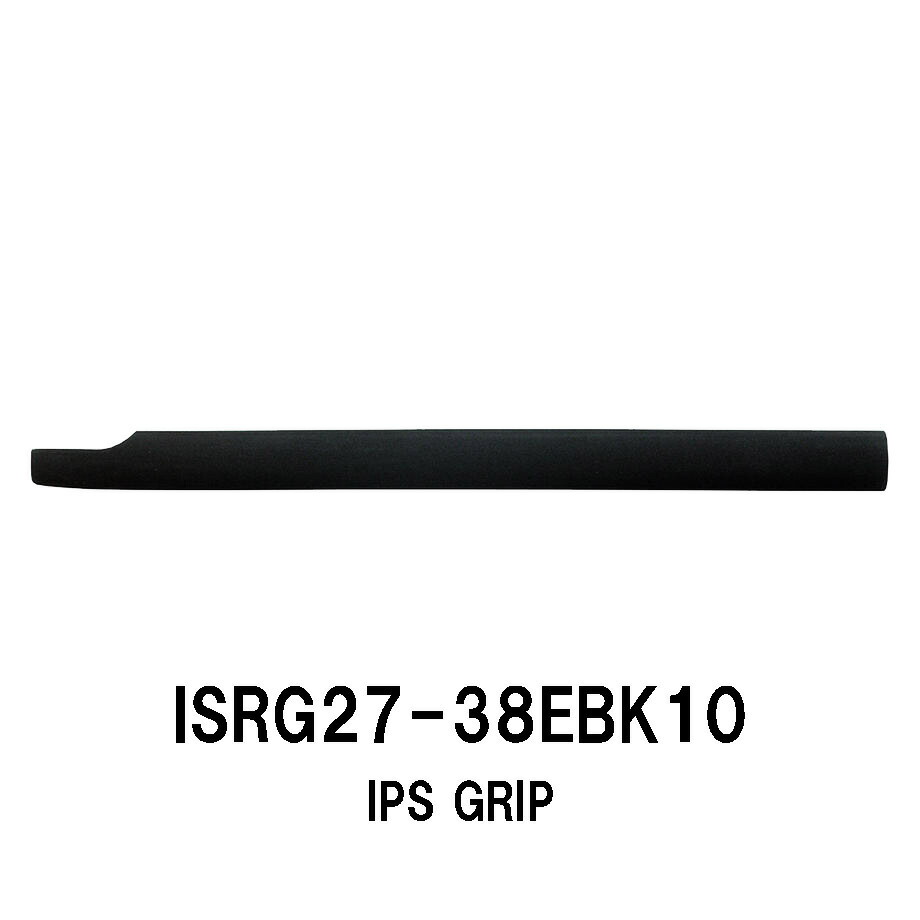 【楽天市場】ISRG27-38EBK10 IPS用グリップ EVAグリップ 全長380mm 内径10.0mm 外径27.0mm FujiリールシートIPS用 ストレートリアグリップ Black ...