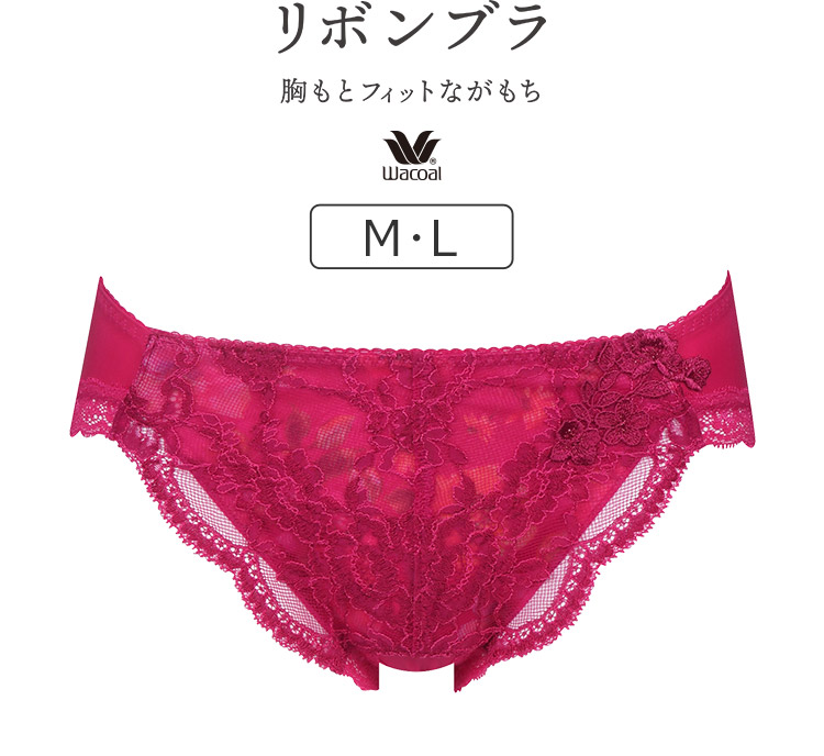 【楽天市場】【25％OFF】ワコール リボンブラ 胸もとフィットながもち BRB410シリーズ スタンダードショーツ 全4色 M/L PRA110：アンテシュクレ インナーワールド