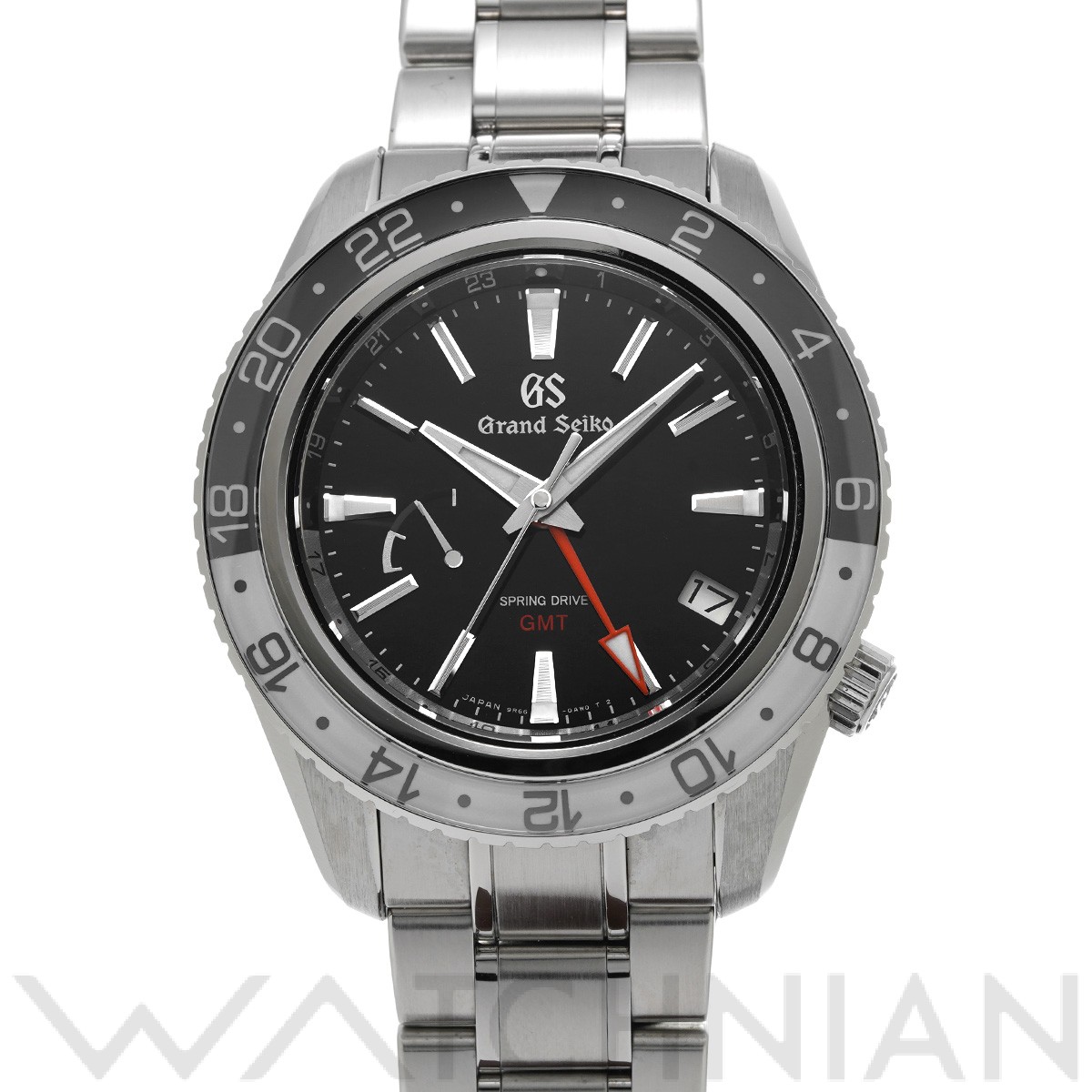 【楽天市場】グランドセイコー Grand Seiko スポーツコレクション スプリングドライブ GMT SBGE277 ブラック メンズ 腕 ...