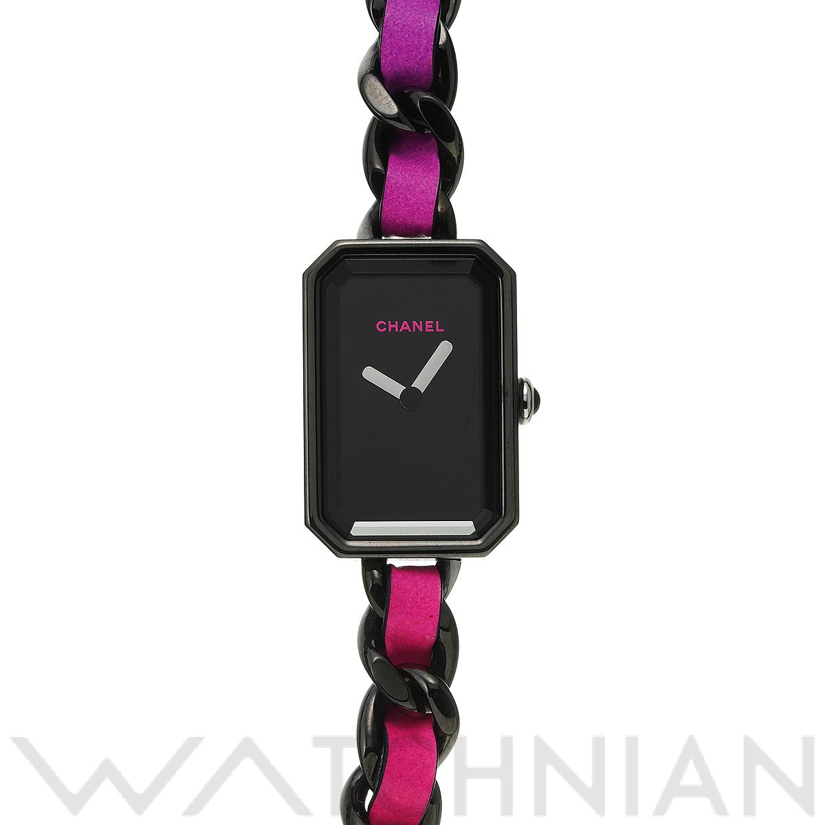 【楽天市場】【中古】 シャネル CHANEL プルミエール エレクトロ H6950 ブラック レディース 腕時計：ウォッチニアン ブランド品専門店