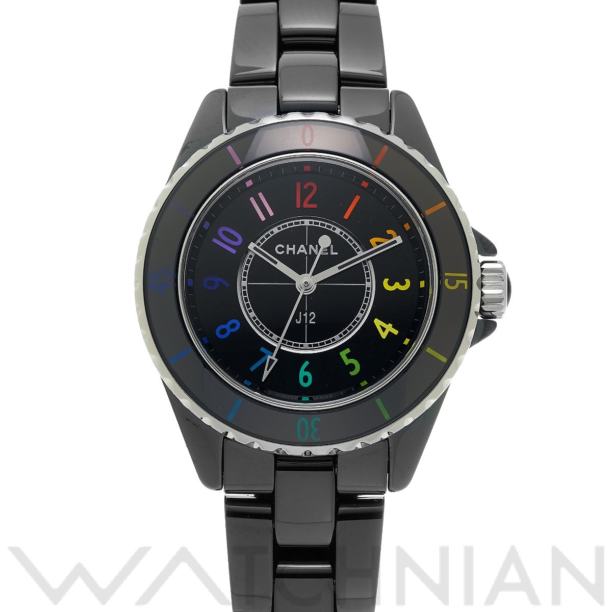 【楽天市場】シャネル CHANEL J12 エレクトロ 33MM H7121 ブラック レディース 腕時計 シャネル 時計 高級腕時計 ...