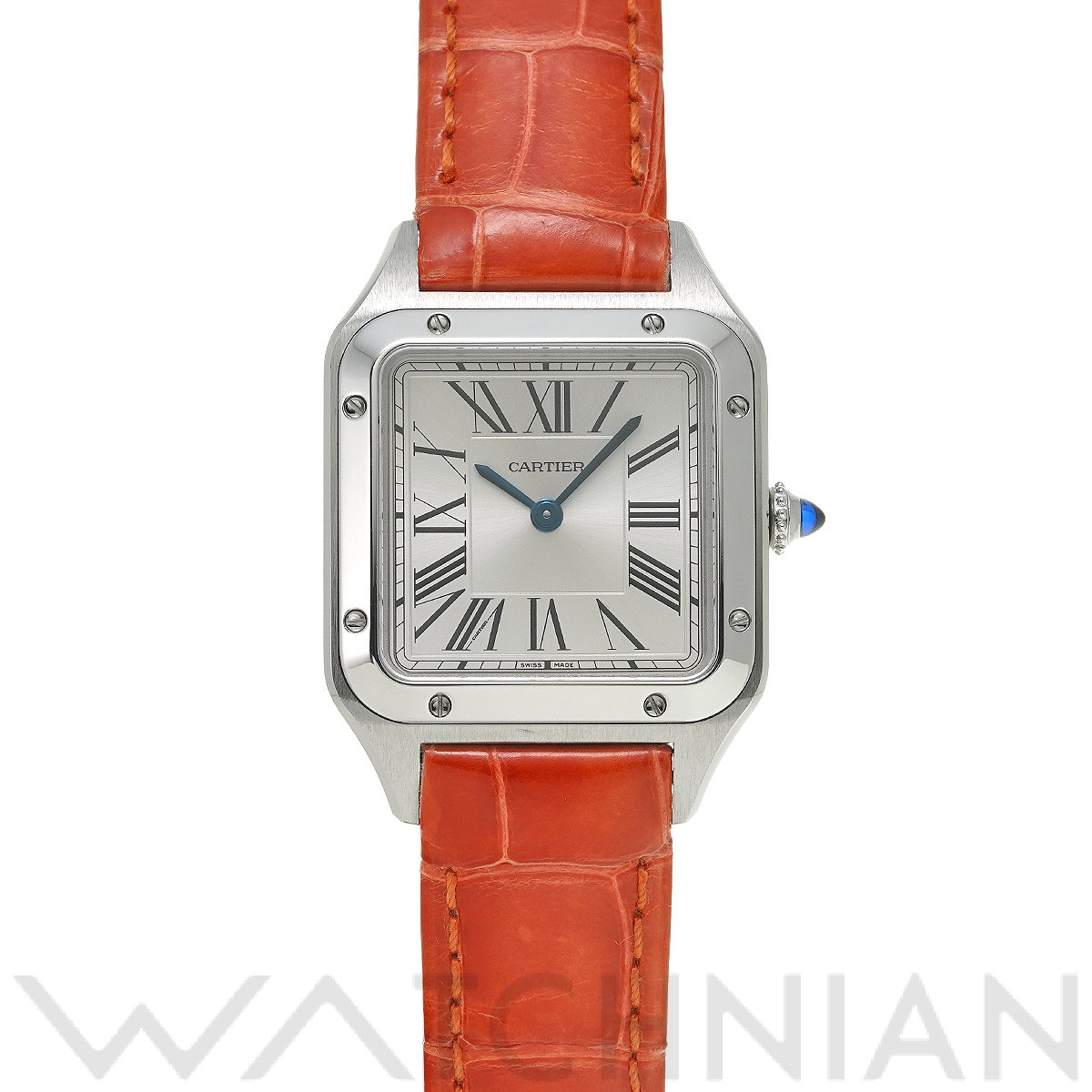 【楽天市場】【中古】 カルティエ CARTIER サントス デュモン SM WSSA0023 シルバー レディース 腕時計：ウォッチニアン ...