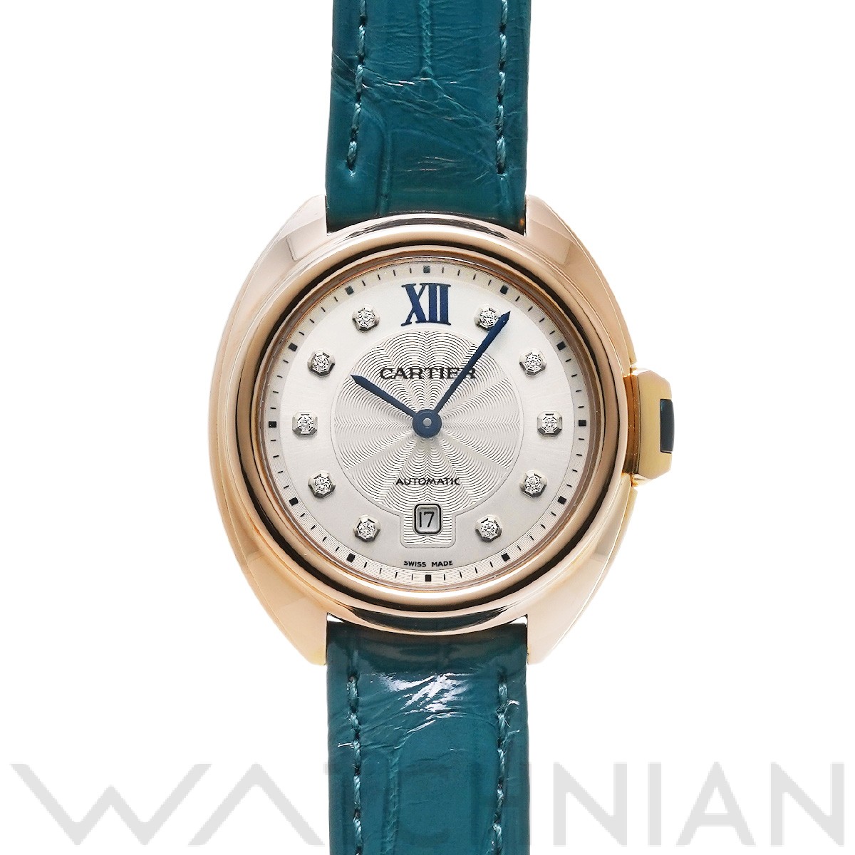【楽天市場】【中古】 カルティエ CARTIER クレ ドゥ カルティエ 31mm WJCL0031 シルバー/ダイヤモンド レディース 腕 ...