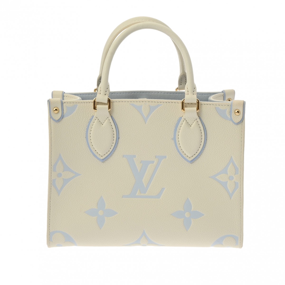 【楽天市場】【ローン60回払い無金利】【中古】 ルイ ヴィトン LOUIS VUITTON バイカラーモノグラムアンプラント オンザゴーPM ...