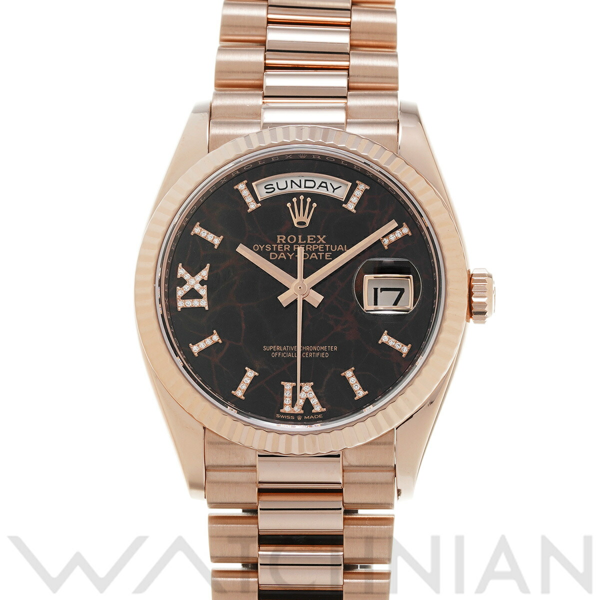 【楽天市場】【～3/31 最大2万円クーポン】ロレックス ROLEX デイデイト 36 128235 アイゼンキーゼル/ダイヤモンド メンズ 腕時計 ロレックス 時計 高級腕時計 ブランド ...