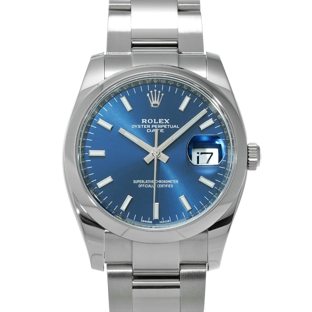 【楽天市場】【ローン60回払い無金利】【中古】 ロレックス ROLEX オイスターパーペチュアル デイト 115200 ランダムシリアル ...