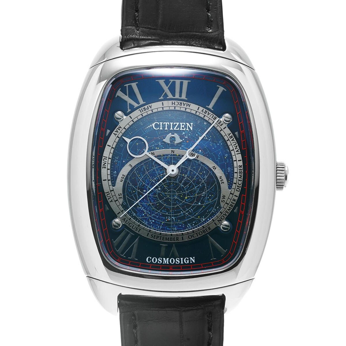 【楽天市場】【ローン60回払い無金利】【中古】 シチズン CITIZEN カンパノラ コスモサイン トノー 4391-H30890 ブルー ...