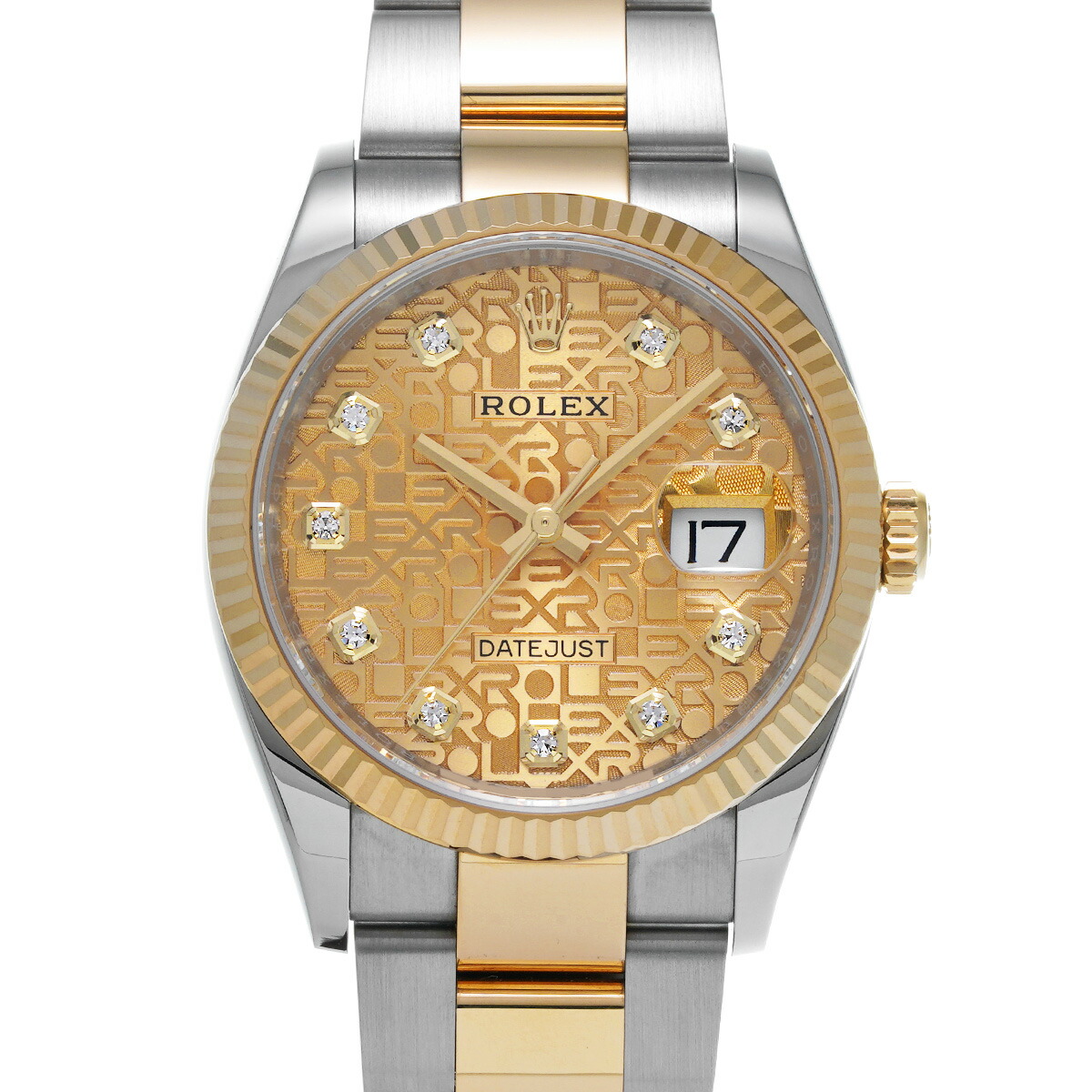 【楽天市場】ロレックス ROLEX デイトジャスト 36 126233G ランダムシリアル シャンパンコンピュータ/ダイヤモンド メンズ 腕 ...