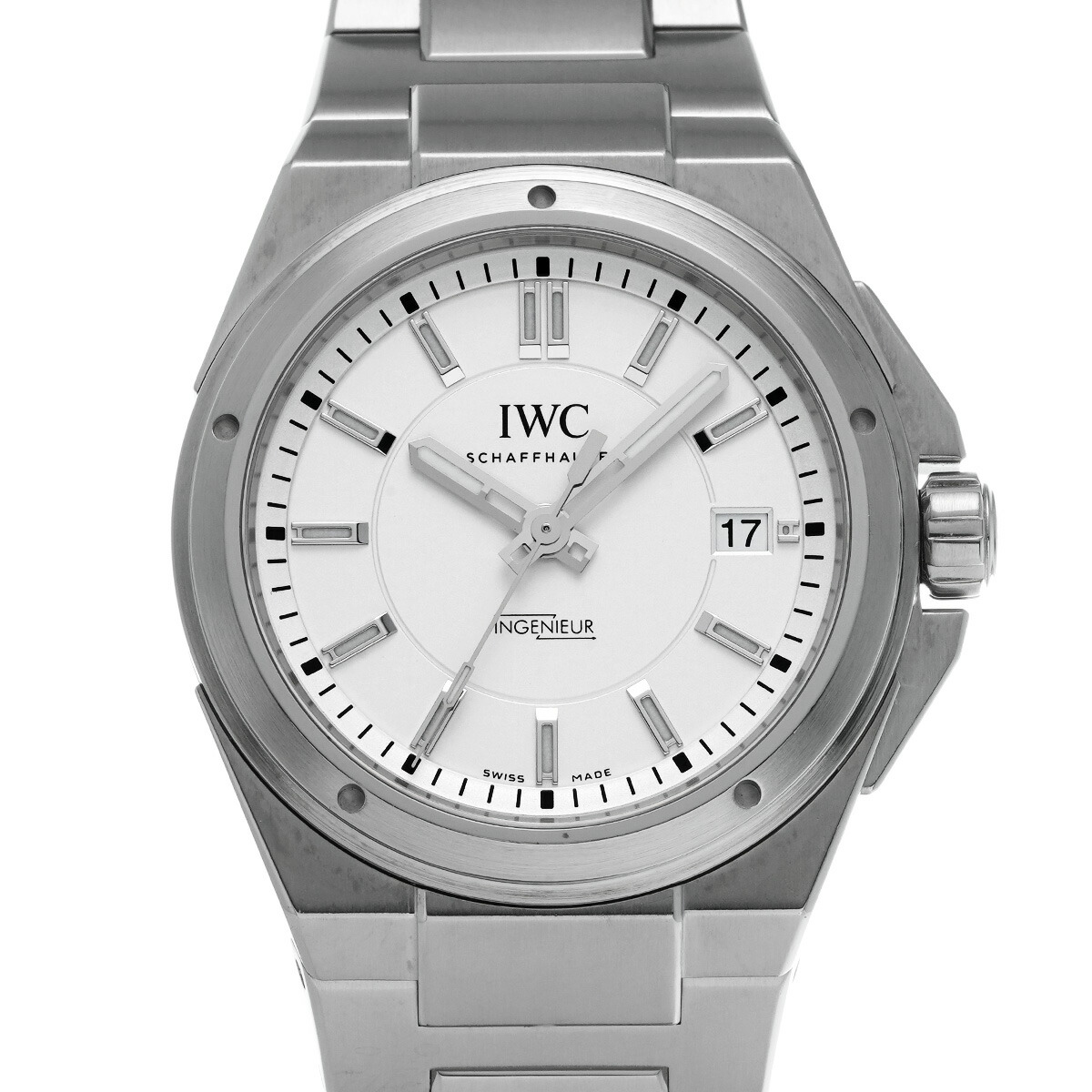 【楽天市場】インターナショナルウォッチカンパニー IWC インヂュニア オートマティック IW323904 シルバー メンズ 腕時計 ...