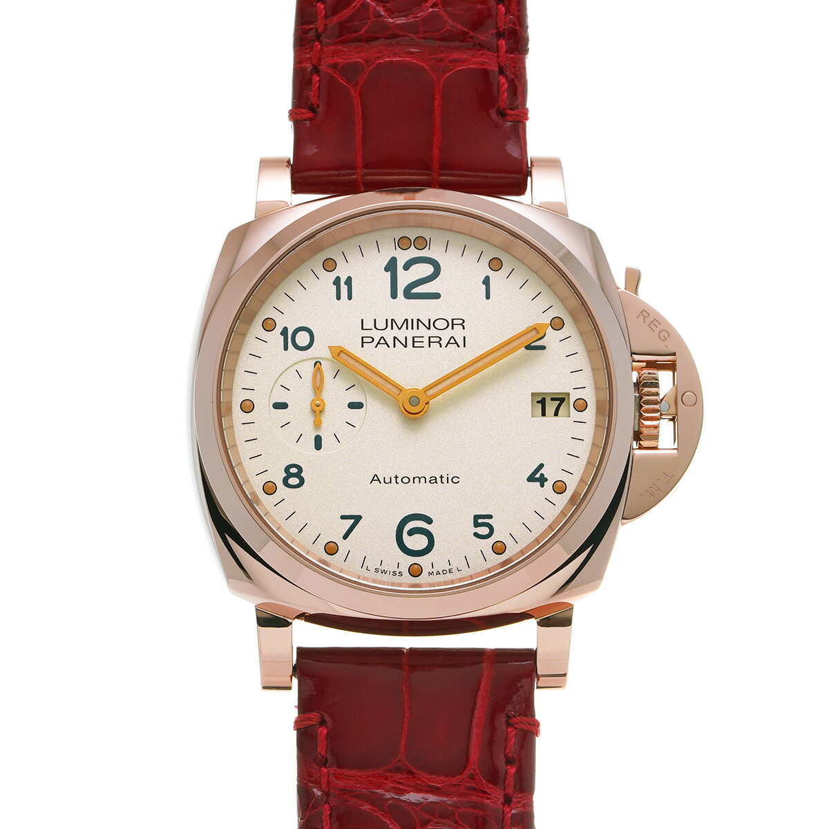 【楽天市場】パネライ PANERAI ルミノール ドゥエ 3デイズ オートマティック オロロッソ PAM00756 V番(2019年製造 ...