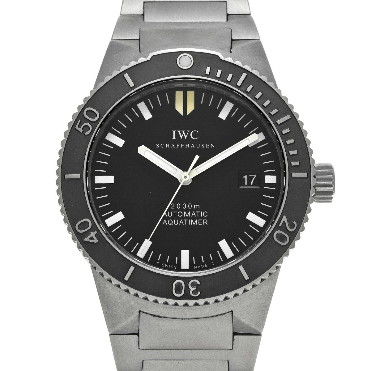 【楽天市場】インターナショナルウォッチカンパニー IWC GST アクアタイマー 3536-001 ブラック メンズ 腕時計 ...