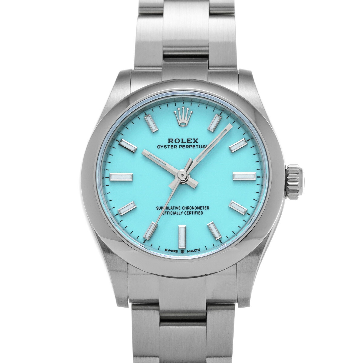【楽天市場】ロレックス ROLEX オイスターパーペチュアル 31 277200 ランダムシリアル ターコイズブルー ユニセックス 腕時計 ...
