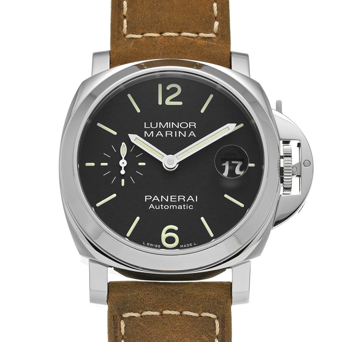【楽天市場】【～3/31 最大2万円クーポン】パネライ PANERAI ルミノール マリーナ PAM01048 T番(2017年製造 ...