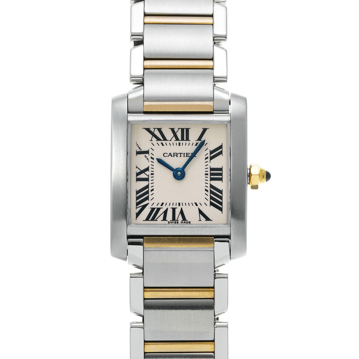 【楽天市場】カルティエ CARTIER タンク フランセーズ SM W51007Q4 シルバー レディース 腕時計 カルティエ 時計 高級腕 ...