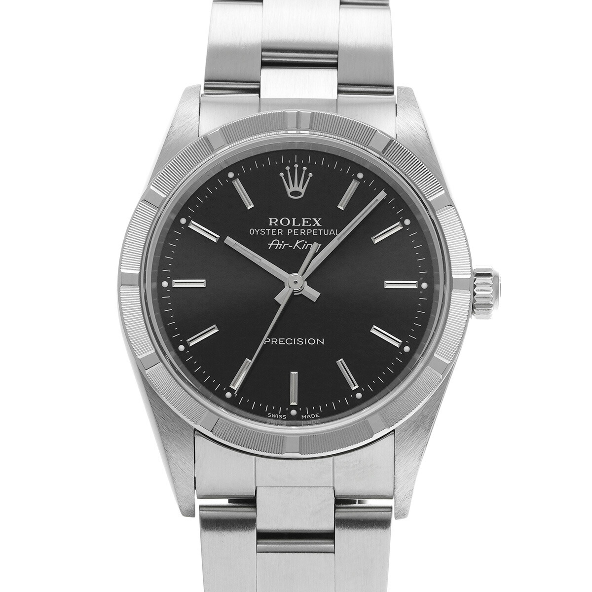 【楽天市場】ロレックス ROLEX エアキング 14010M K番(2002年頃製造) ブラック メンズ 腕時計 ロレックス 時計 高級腕時計 ...