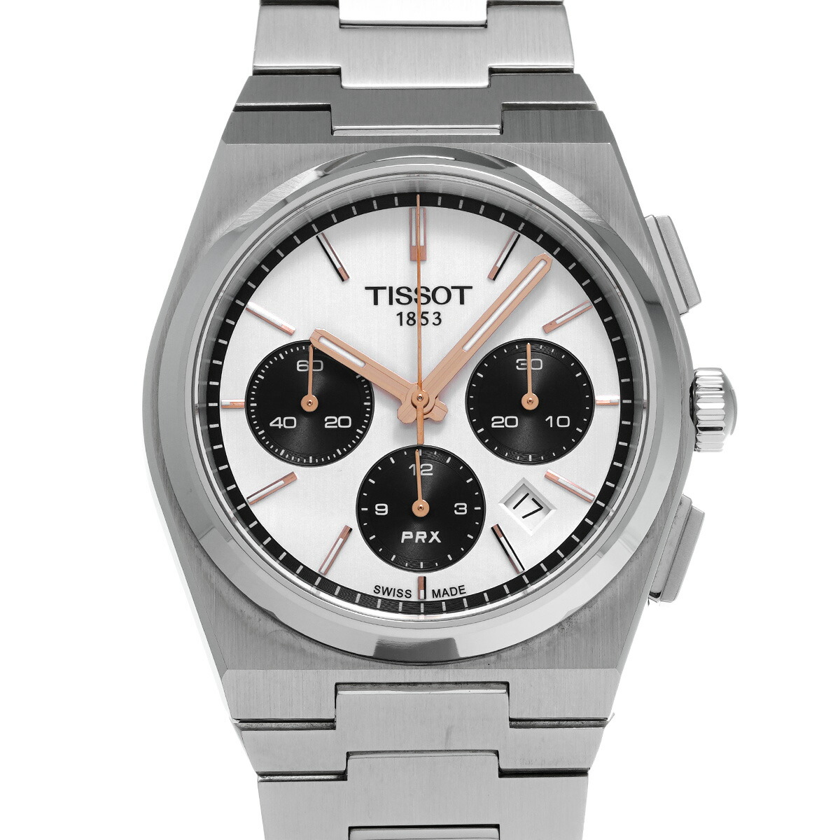 【楽天市場】ティソ TISSOT PRX オートマティック クロノグラフ T137.427.11.011.00 ホワイト メンズ 腕時計 ティソ 時計 高級腕時計 ブランド 【ローン36回払い ...