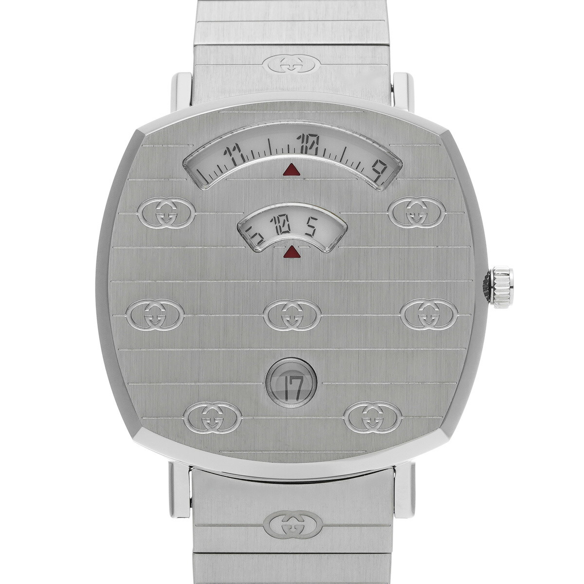 【楽天市場】【2/25 最大2万円クーポン&P2倍】グッチ GUCCI グリップ YA157401 ホワイト メンズ 腕時計 グッチ 時計 ...